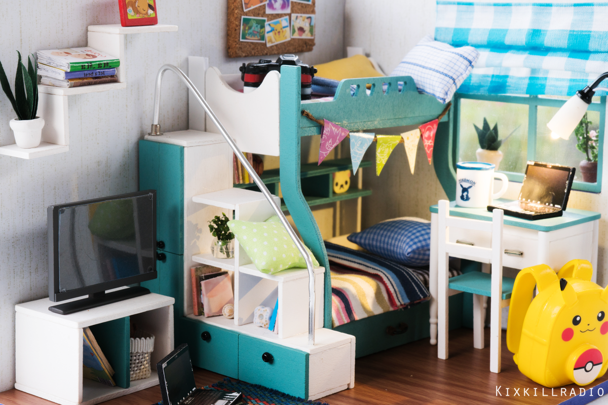 DIY Miniature Pokemon Bunk Bedroom Set for Nendoroid – kixkillradio