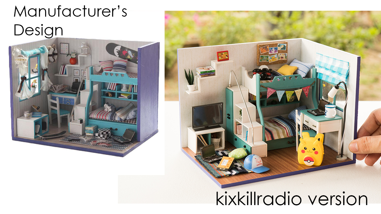 DIY Miniature Pokemon Bunk Bedroom Set for Nendoroid – kixkillradio
